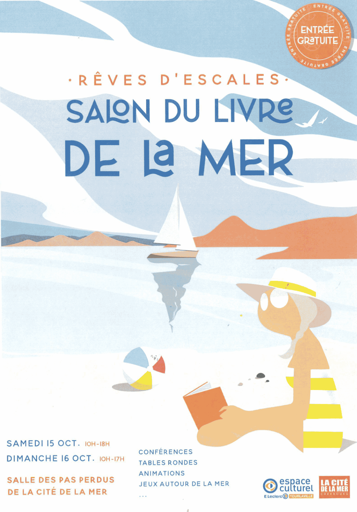 Lionel Davoust > Ce week-end, rendez-vous au Salon du livre de la Mer ...